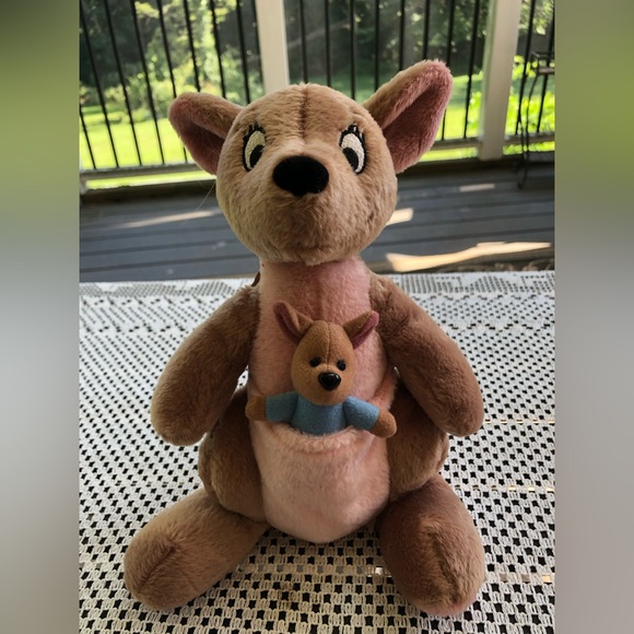 Disney | Other | Walt Disney World Kanga Roo Bean Bag Kangaroo Plush ...